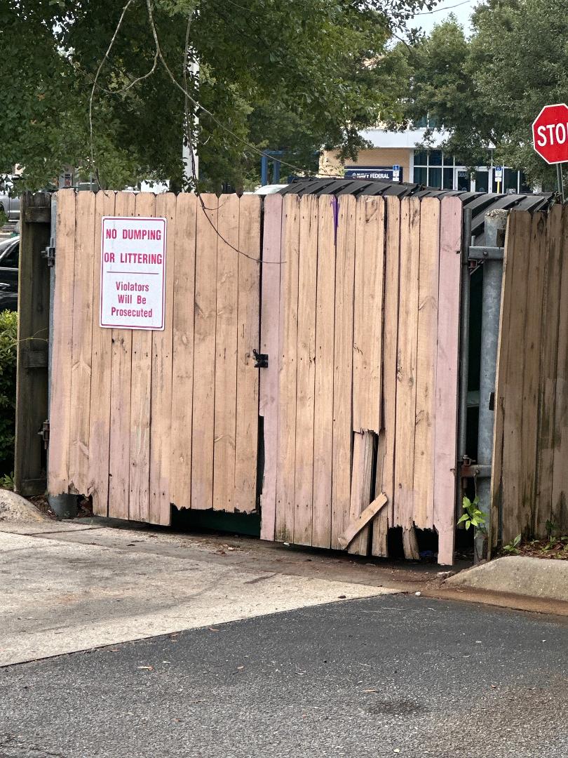 Dumpster Stall Rebuild Completed – Strength, Functionality & Curb ...